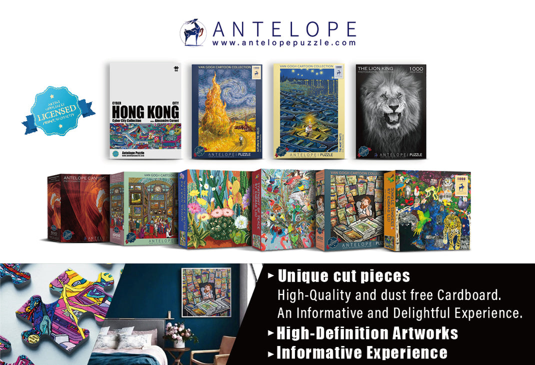 Unknown Popular 1000 Piece Jigsaw Puzzle – ANTELOPE PUZZLE