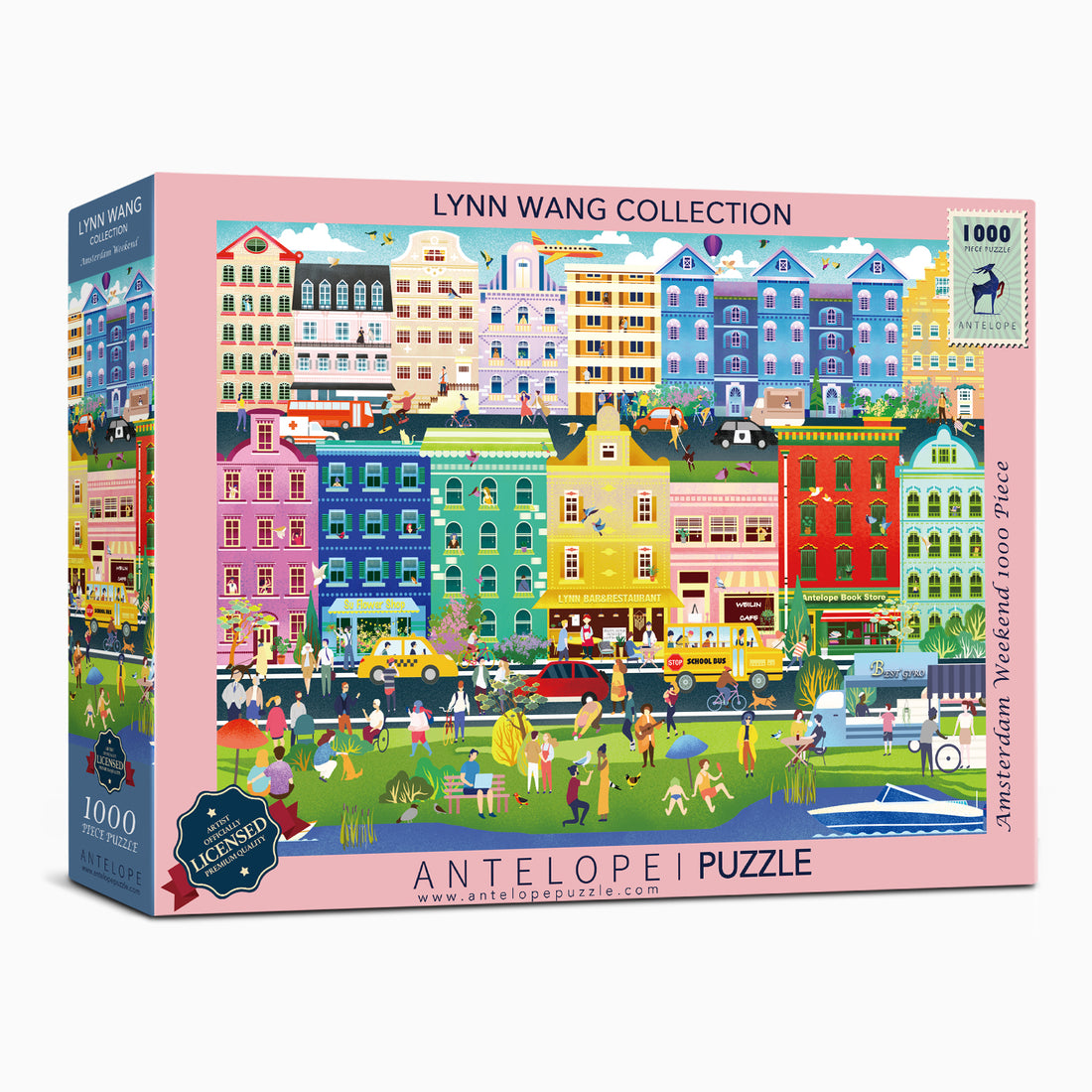 Amsterdam Weekend 1000 Piece Jigsaw Puzzle – ANTELOPE PUZZLE